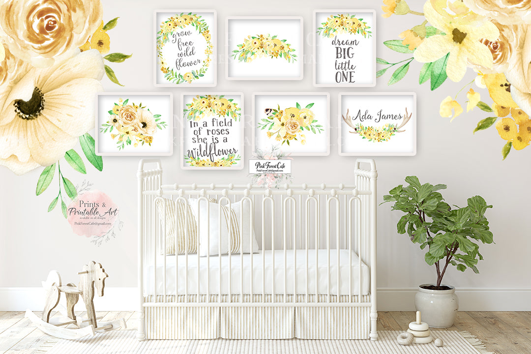 Yellow Baby Girl Rooms