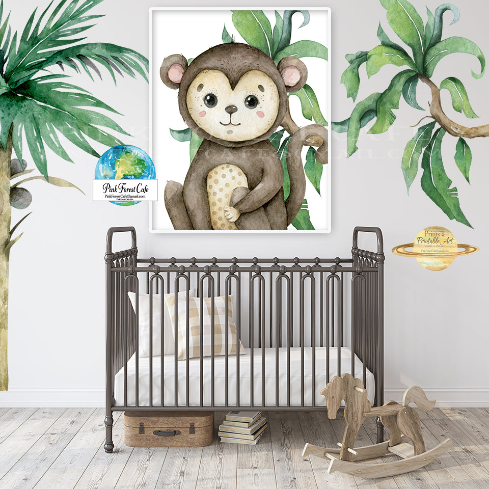 Monkey Nursery Room
